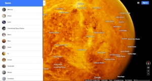 New Google Maps Feature Lets You Explore Planetary Maps
