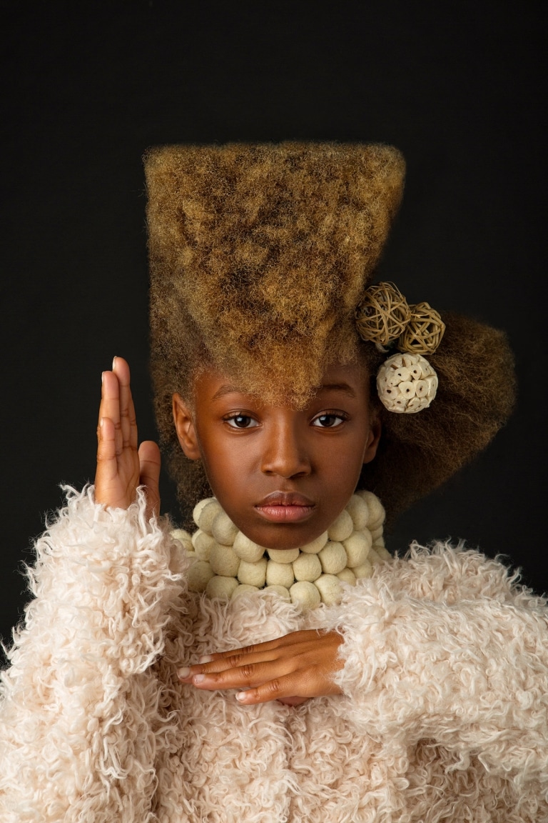 High-Fashion Afro Art Shows Portraits of Girls Rocking Their Natural Hair