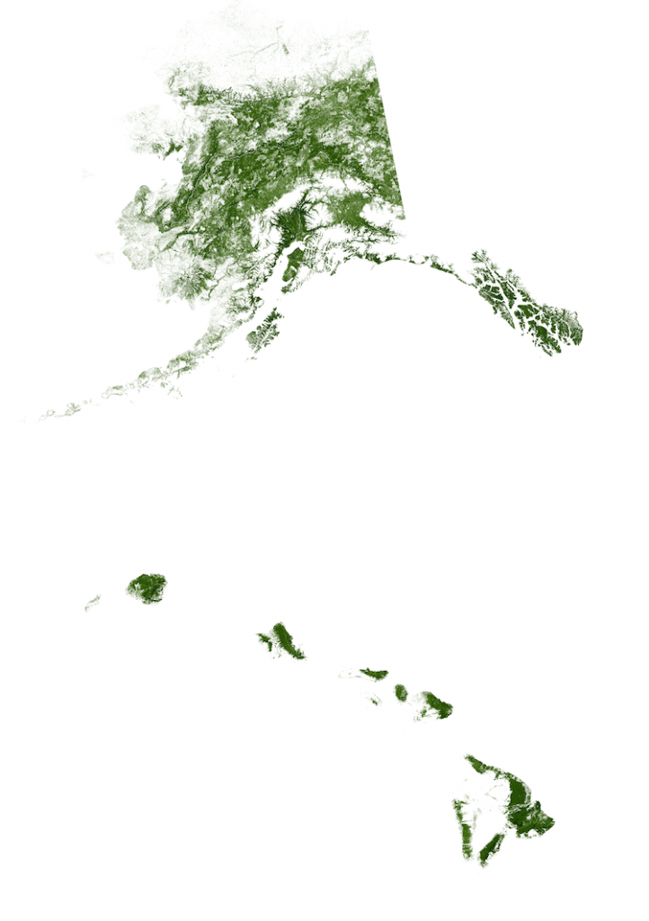 Unique Maps Illustrate Over a Billion Acres of Forests Across the ...