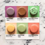 Perfectly Matched Pantone Art With Food by Lucy Litman