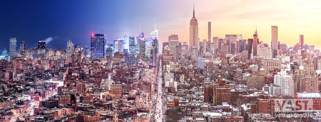 Ultra-High Resolution Photo of New York Cityscape