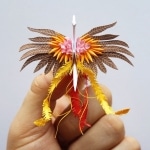 Paper Artist Creates 1000 Elaborate Origami Cranes and Counting