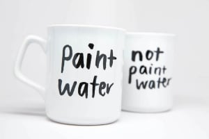 Ingenious Coffee Mugs Save Artists From Accidentally Drinking Their ...