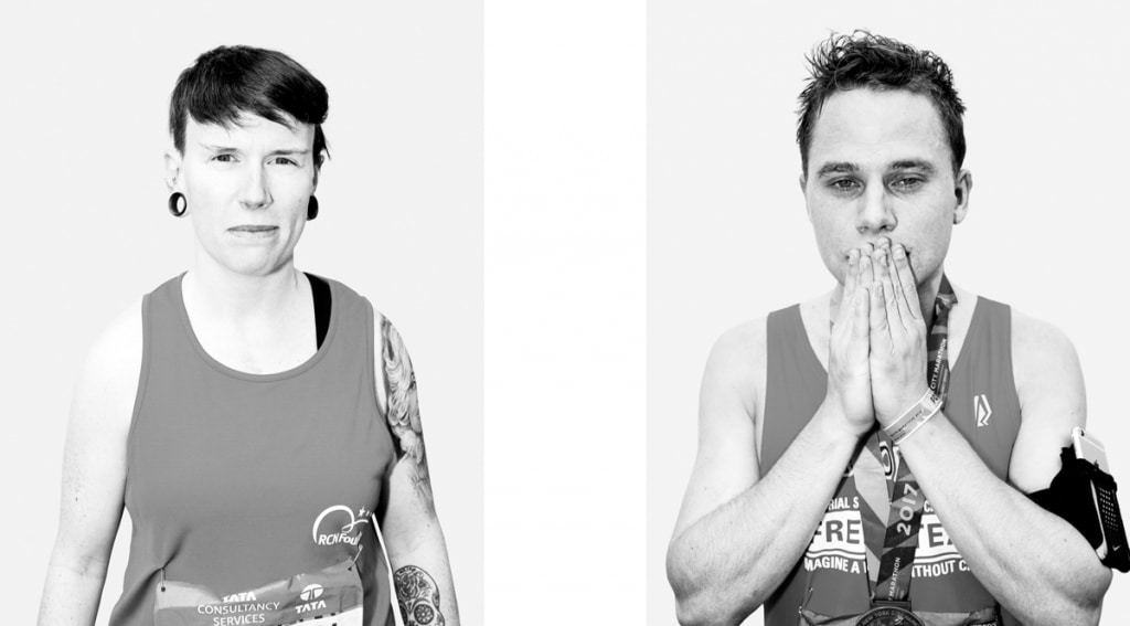 Powerful Expressions of Runners Before and After the NYC Marathon | My ...