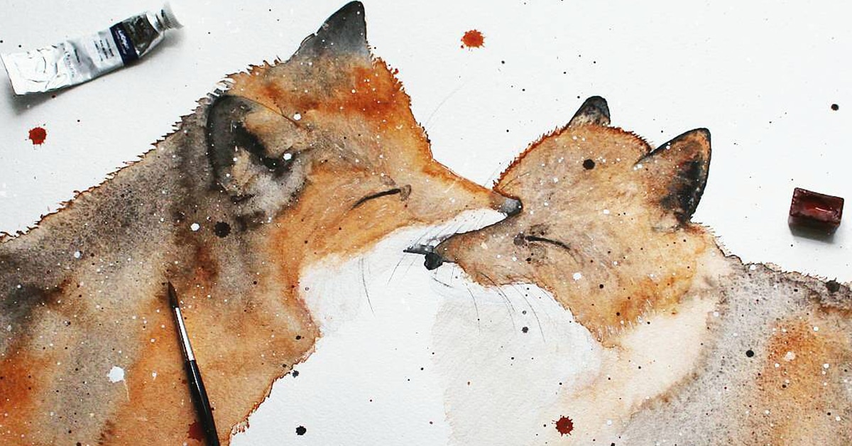 Watercolor Animals Illustrate The Beauty of the Natural World