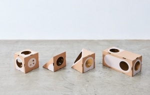Modular Cardboard Cat Furniture is an Ever-Changing Playground