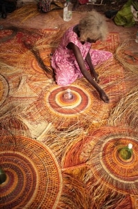 Collaborative Lamps Weave Aboriginal Art with Recycled Plastic Waste