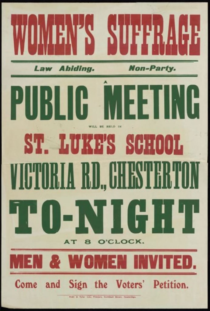 Collection of Women’s Suffrage Posters Is On View for First Time in 100 ...