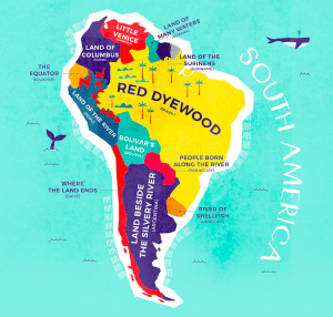 Literal World Map Reveals the Historical Meanings of Country Names | My ...