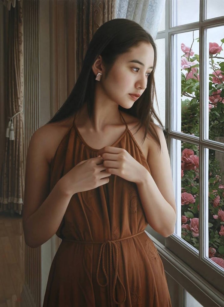 Artist Takes Months to Capture Every Detail of Japanese Women in ...