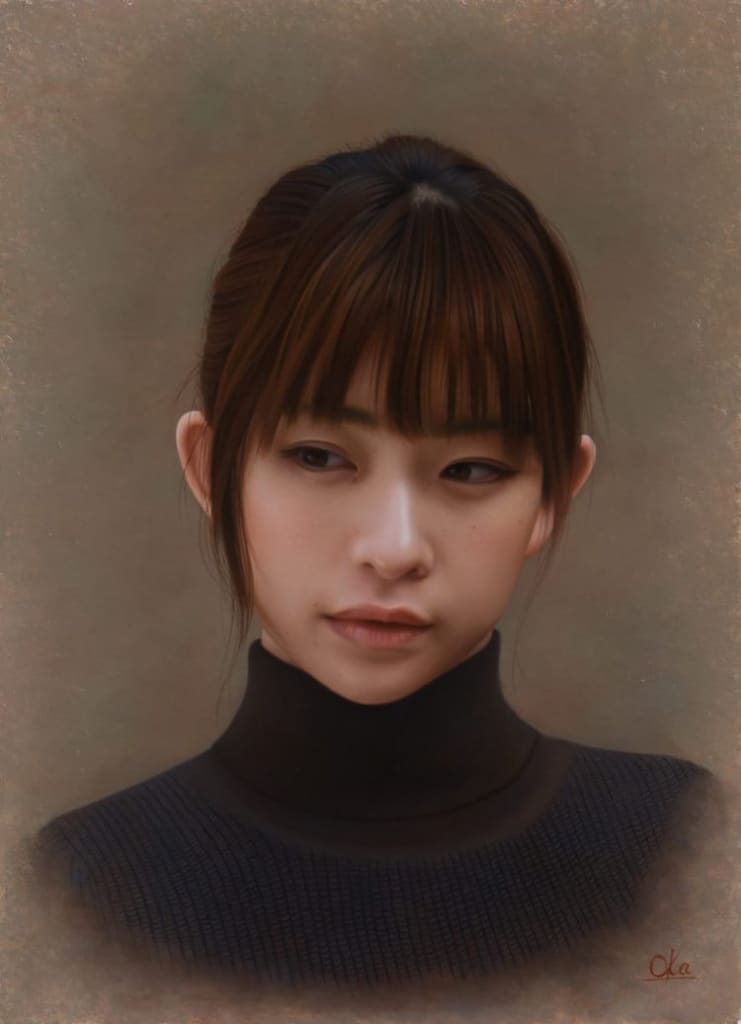 Artist Takes Months to Capture Every Detail of Japanese Women in ...