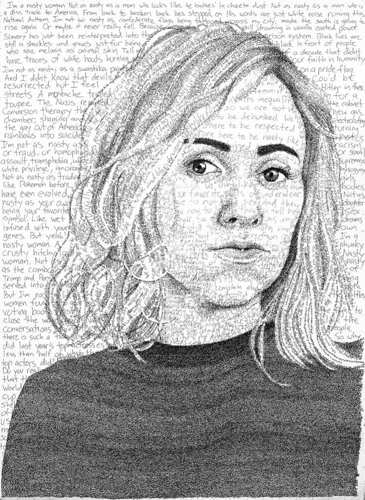 Artist Spends Hundreds of Hours Creating Portraits Entirely Out of Hand ...