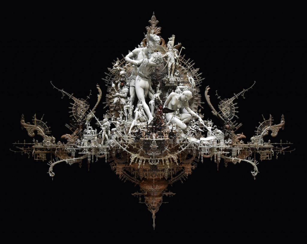 Surreal, Gothic Assemblages of Kris Kuksi Formed from Ordinary Objects