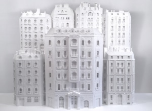 Paper Buildings Capture Distinctive Features of Haussmann Architecture
