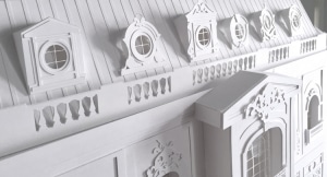 Paper Buildings Capture Distinctive Features of Haussmann Architecture