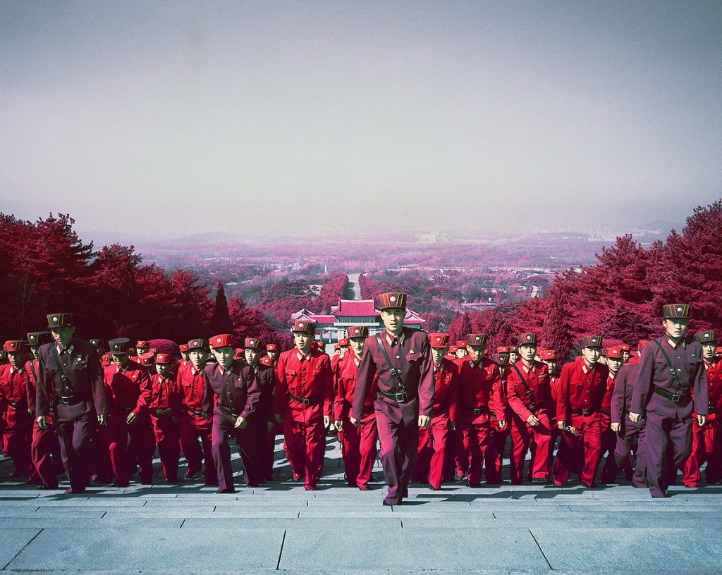 Infrared Photos of North Korea Using Kodak Aerochrome
