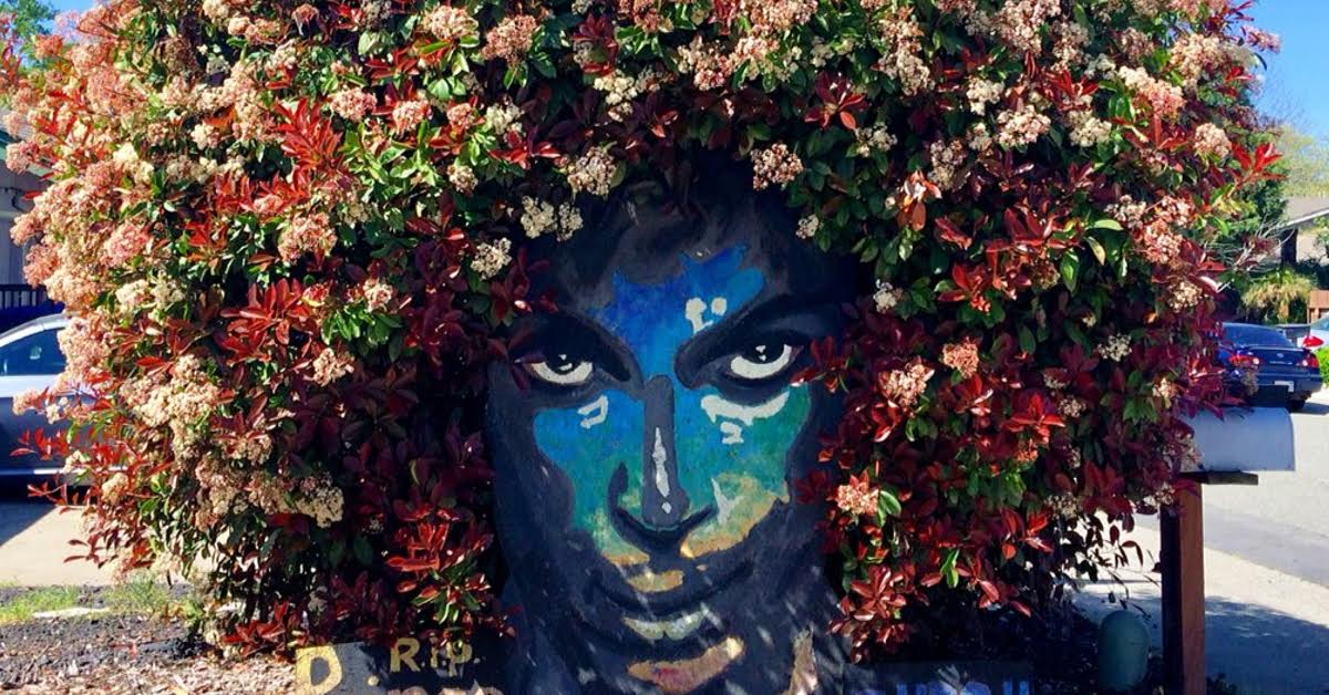 Clever Prince Mural Blooms Brightly as a Tribute to the Late Musician