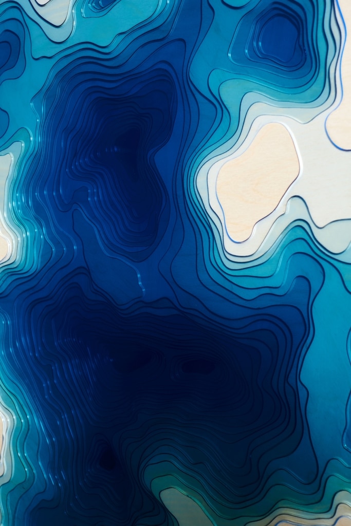 Ocean-Inspired Relief Sculpture Invites You to Gaze Into Its Soothing ...