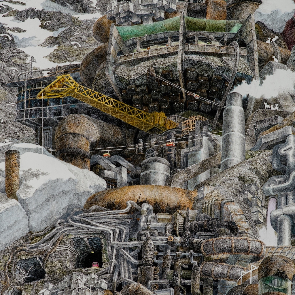 The Intricate, Large-Scale Pen and Ink Drawings of Manabu Ikeda