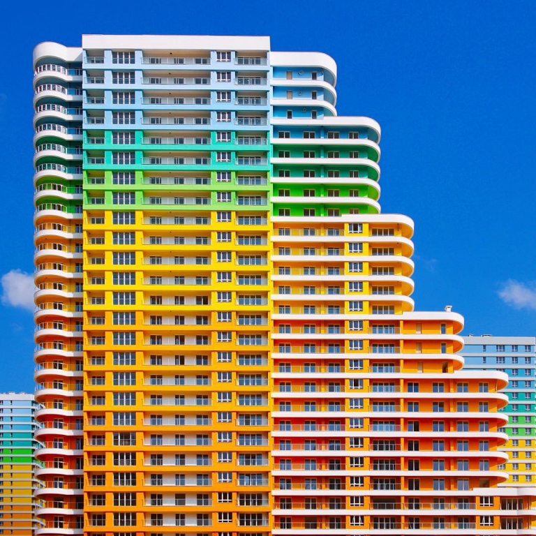 Istanbul Photos Reveal the City's Colorful Modern architecture