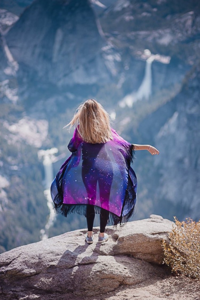 Galaxy-Inspired Kimono Robes Flow Like the Swirling Beauty of the ...