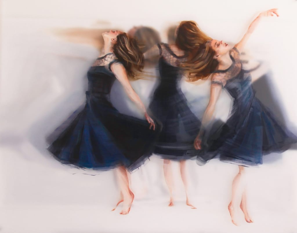 Layered Paintings on Acrylic Panels Inspired by Major Life Changes