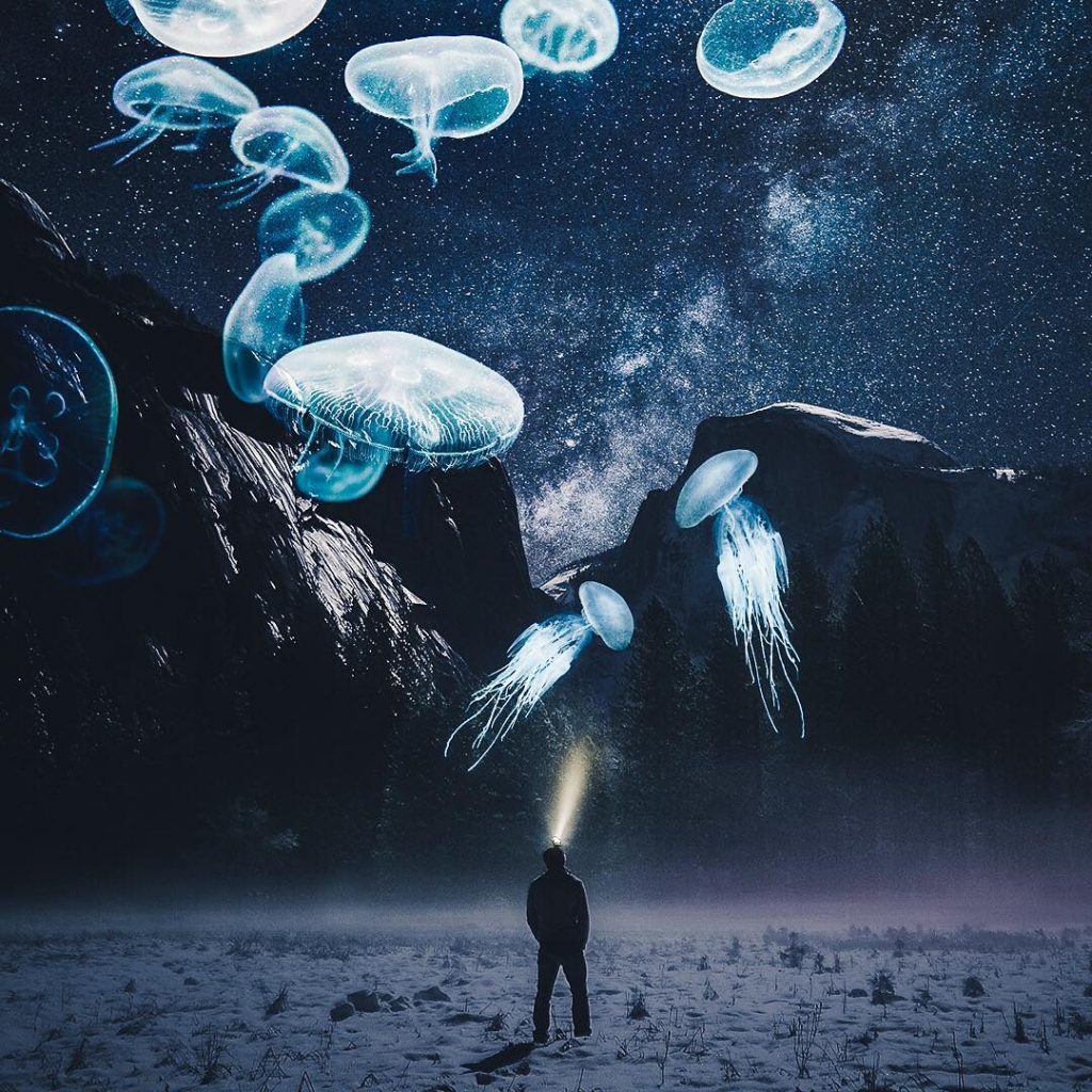 Artist Visualizes Imaginary Worlds with Surreal Digital Art