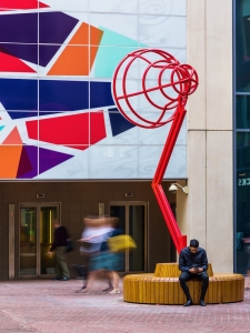 Manchester’s Public Art Features Five Giant Lamp Sculptures
