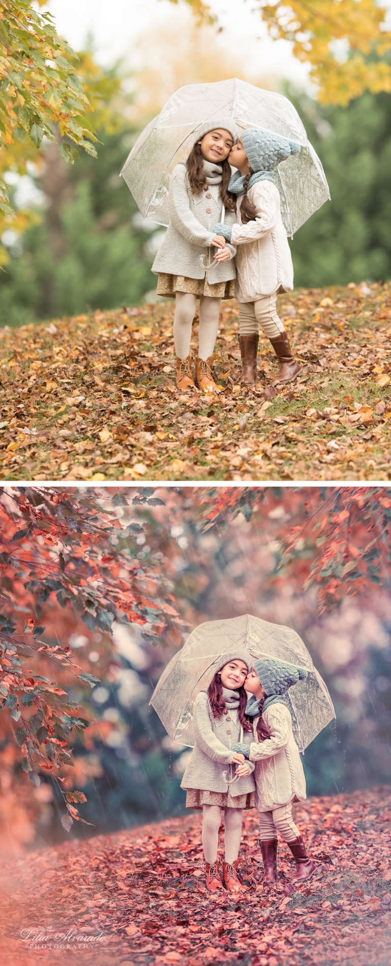 Photographer Accused of Using Too Much Photoshop Shares Before and ...