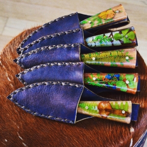 Botanical Hand-Forged Knives Bring the Beauty of Outdoors to the Kitchen