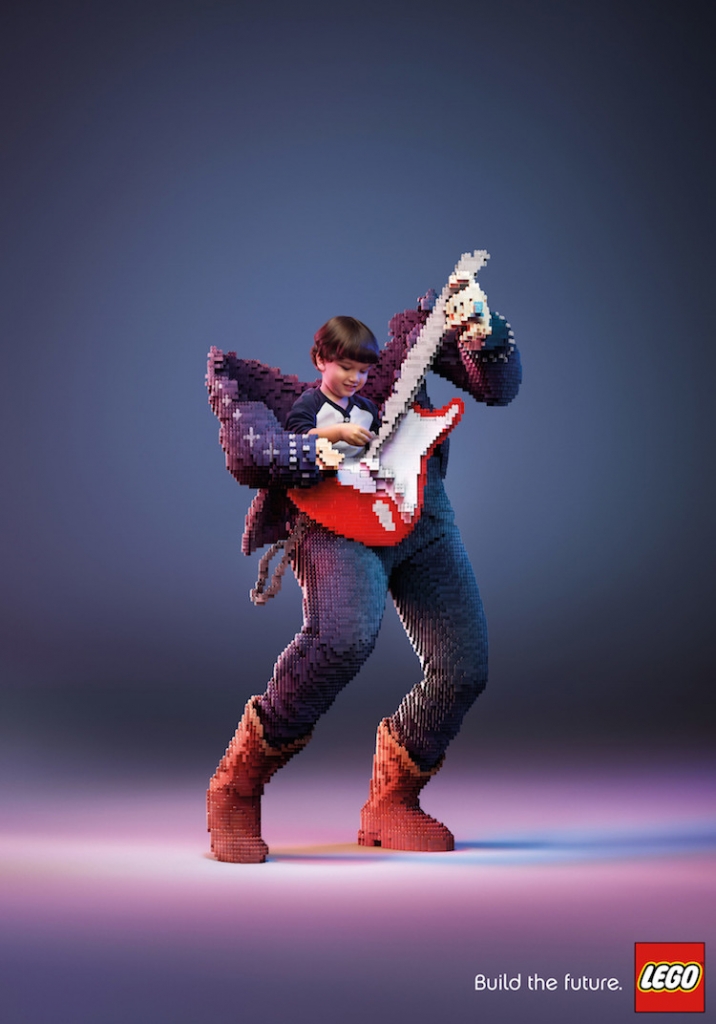 Creative LEGO Ad Campaigns Bring Childlike Imagination to Life