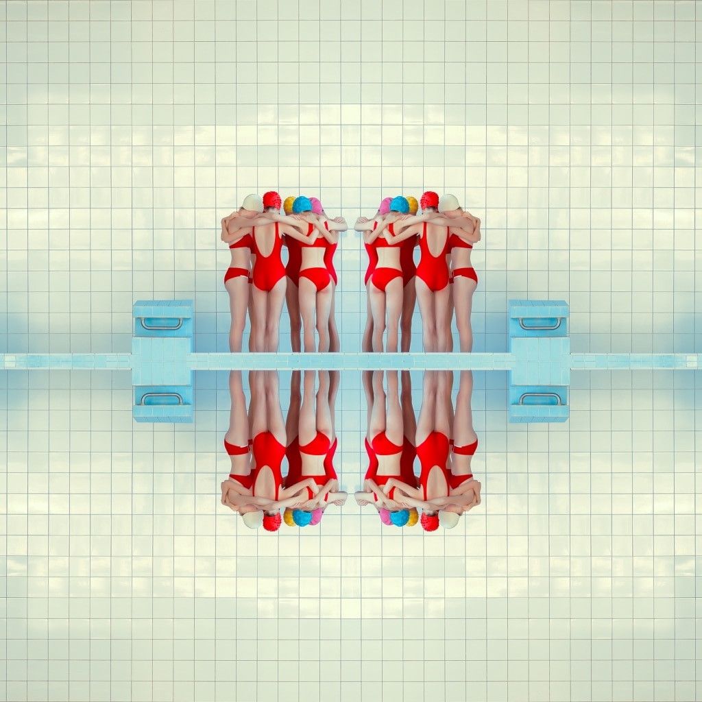 Visually Satisfying Swimmer Portraits by Maria Svarbova