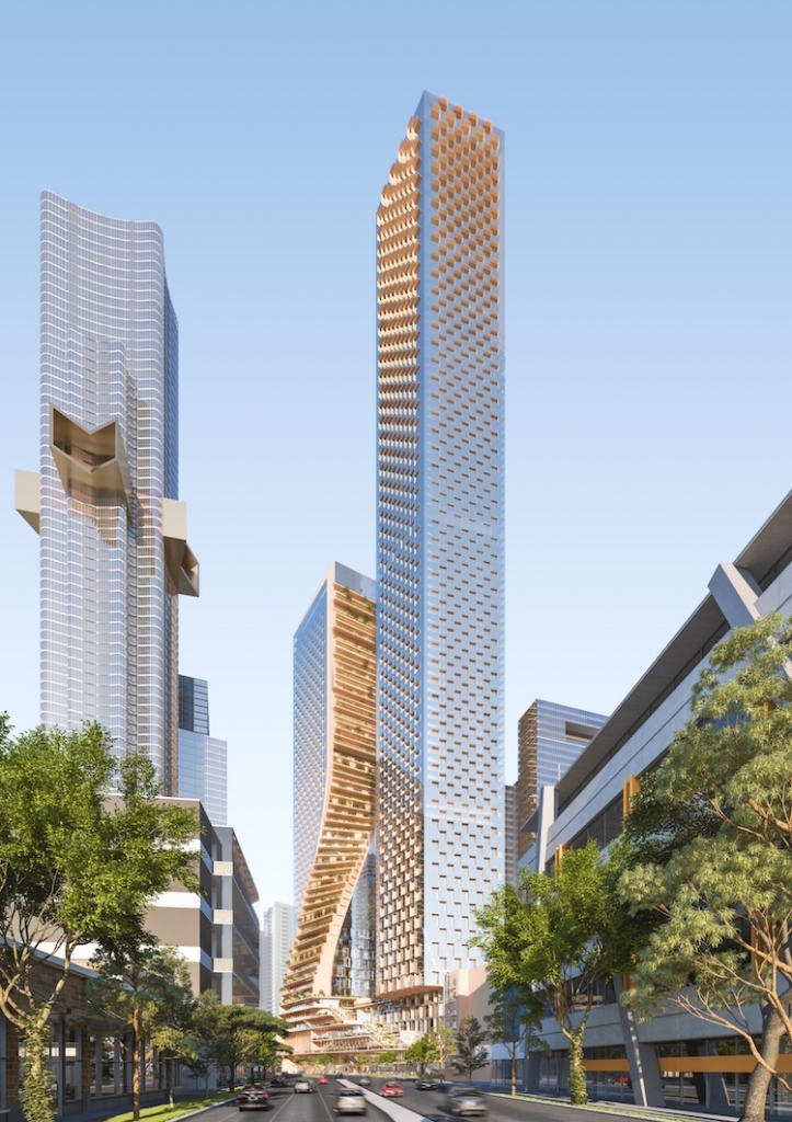 Twisting Towers Named Winning Design to Build Australia’s Tallest ...