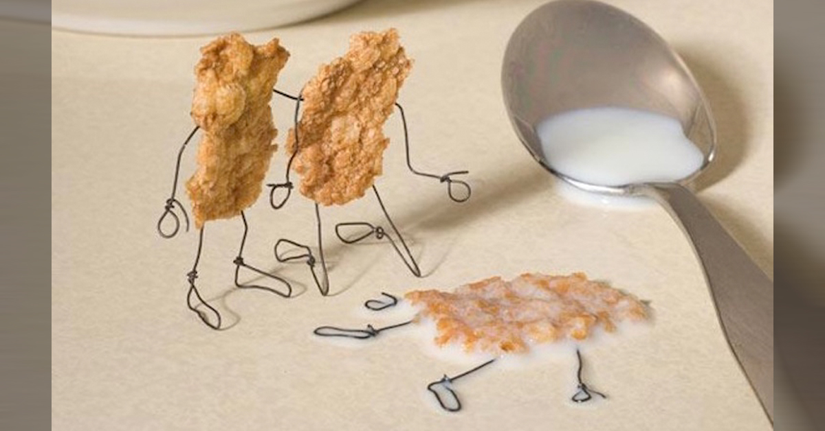 Artist Turns Inanimate Objects into Wire Sculptures Full of Personality