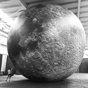 Giant Moon Art Installation Continues to Dazzle Viewers Around the World