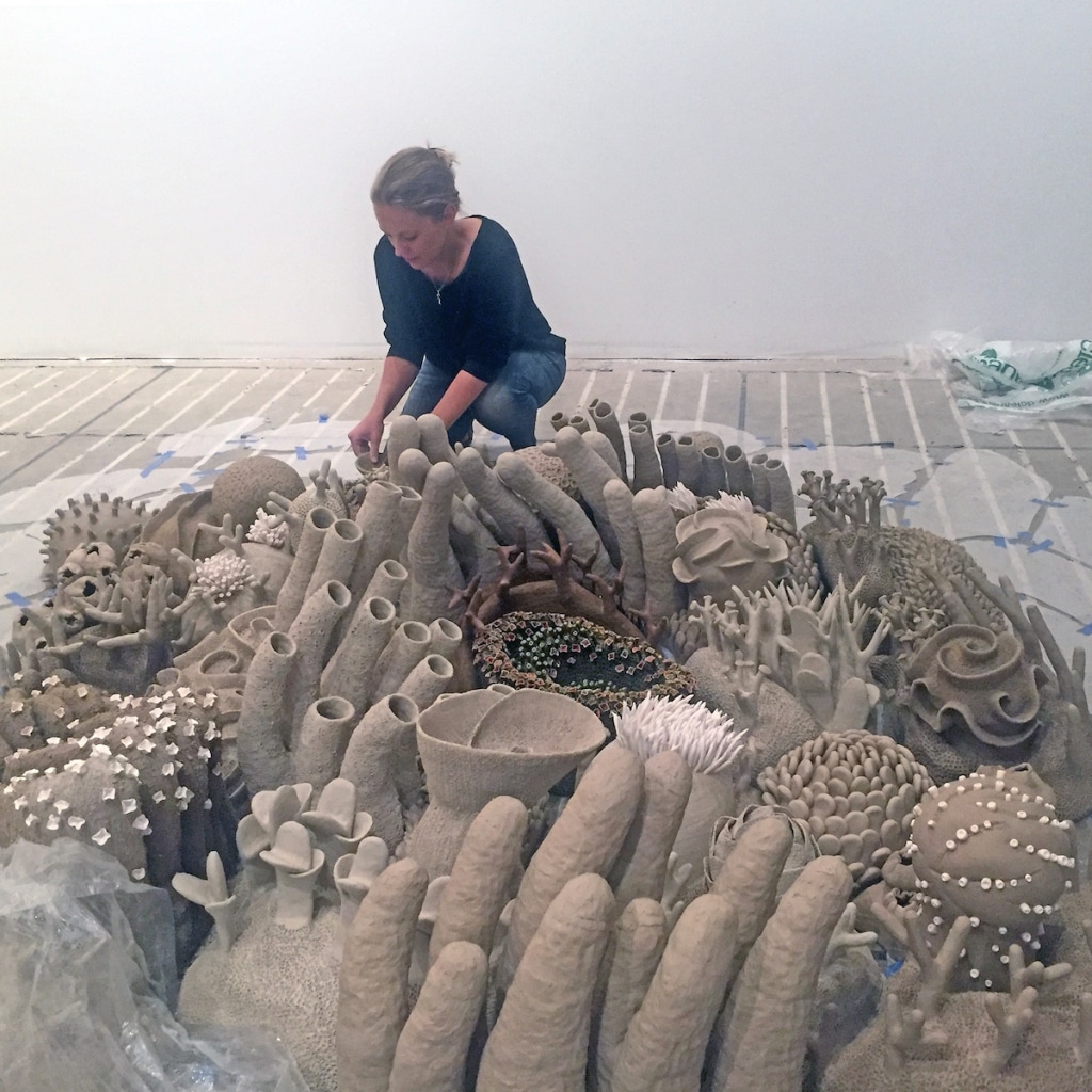 Colossal Ceramic Installation Reflects the Fragility of the Coral Reef ...