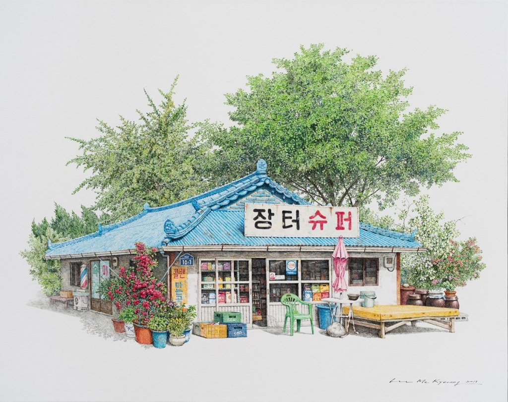 Korean Convenience Store Drawings Capture Their Authentic Charm