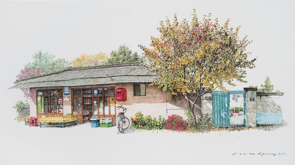 Korean Convenience Store Drawings Capture Their Authentic Charm