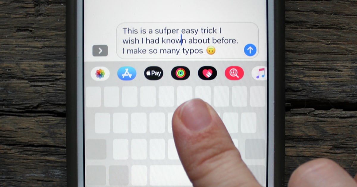 Cool iPhone Trick Makes Fixing a Typo Much Easier with the Spacebar