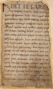 Four Surviving Old English Manuscripts on Display at the British Museum