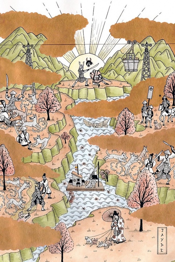 "Isle of Dogs Art Show" rinde homenaje a la película de Wes Anderson