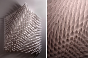 3D Paper Sculpture Transforms the Material into Dazzling Tessellations
