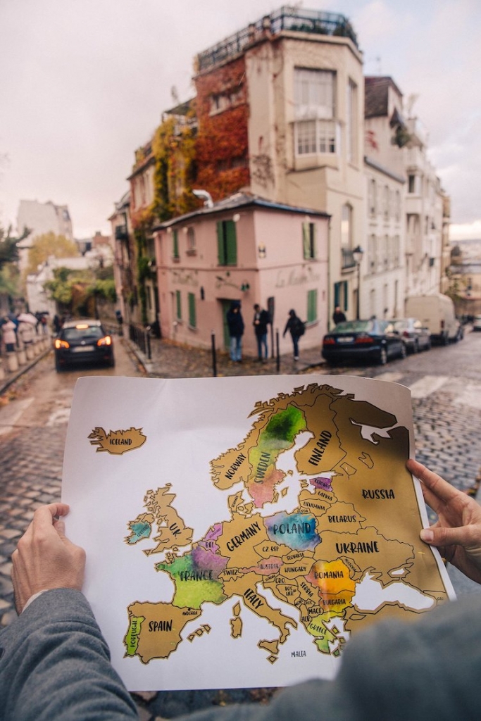 15+ Scratch-Off Maps to Creatively Track Your Travels Around the World ...