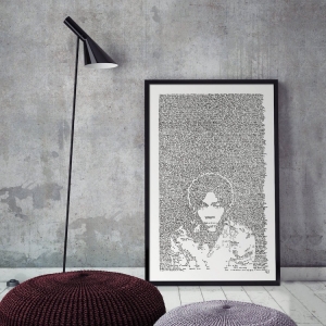 Artist Handwrites Entire Scripts to Create Unique Portraits of Movie ...