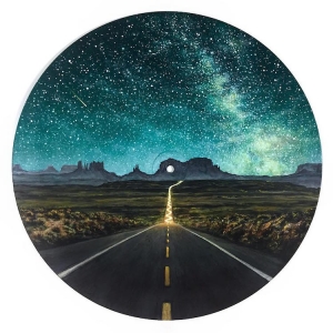 Dazzling Vinyl Art Depicts the Vibrant Landscapes of the World