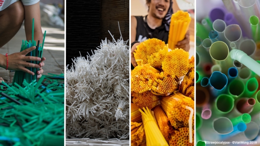 168,000 Plastic Straws Used to Create Art Highlighting Plastic Pollution