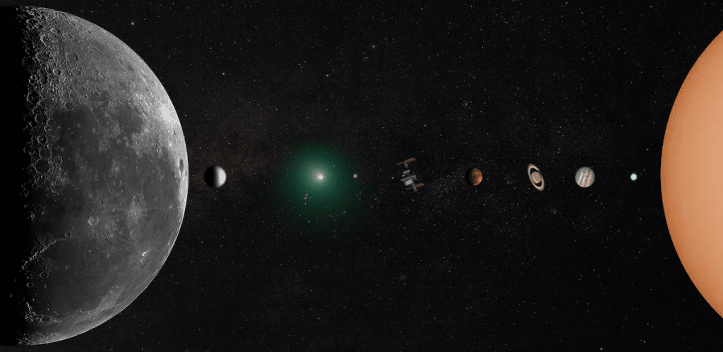 Astrophotographer Creates Incredible Photo of the Solar System from His ...