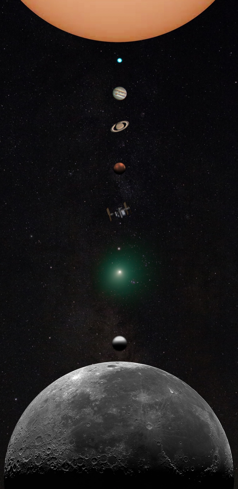 Astrophotographer Creates Incredible Photo of the Solar System from His ...