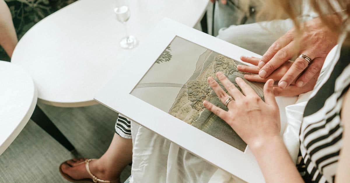 Tactile Photos and More Let Blind Bride Experience Inspiring Wedding