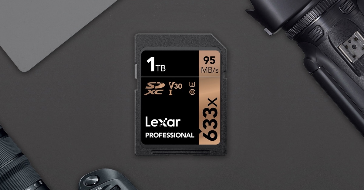Lexar Launches World's First 1TB SDXC Memory Card